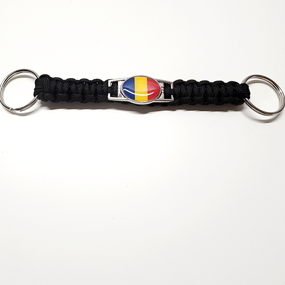 Accessories | Chadian Pride Flag Keychain Souvenir Chad Country Flag ...